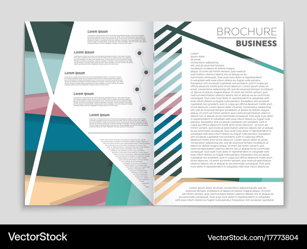 Abstract layout background set for art Royalty Free Vector