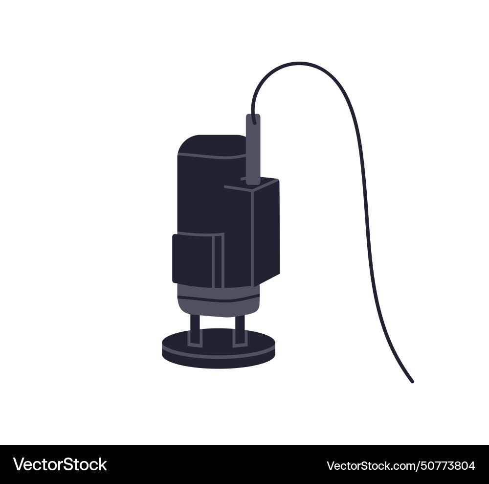 Orbital sander electric sanding machine Royalty Free Vector
