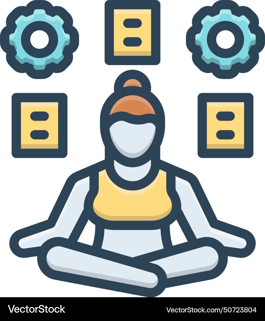 Stress management Royalty Free Vector Image - VectorStock