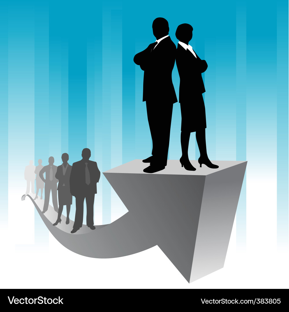 Business team Royalty Free Vector Image - VectorStock