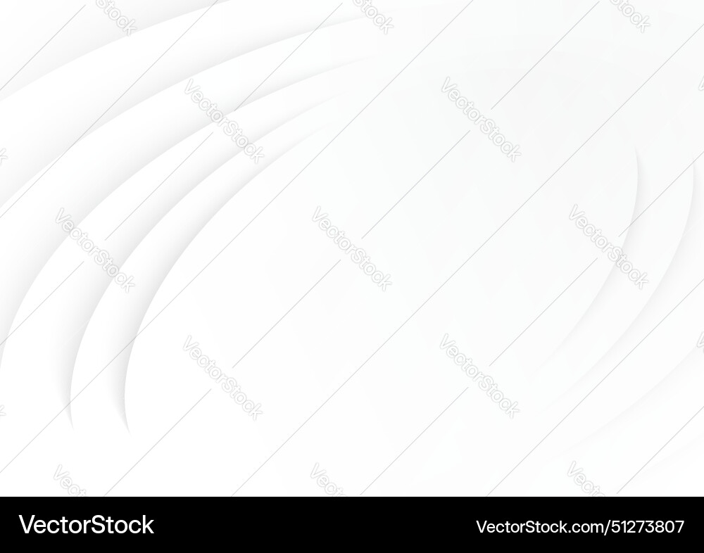 Abstract white background with curves Royalty Free Vector