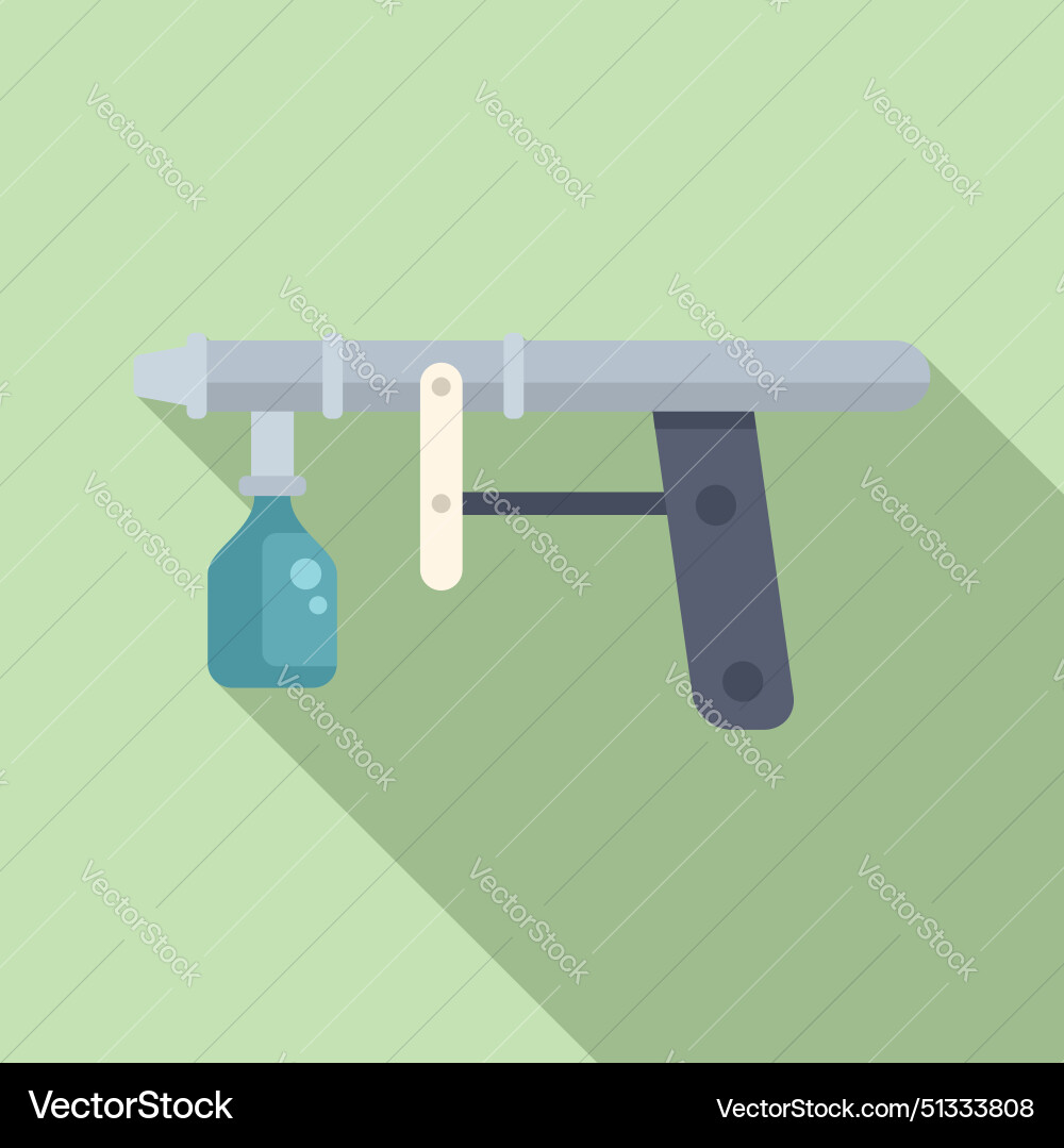 Caulking gun with sealant Royalty Free Vector Image