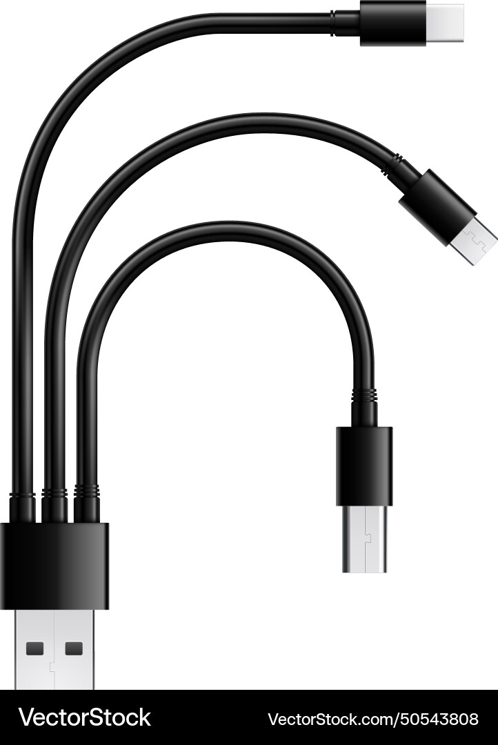 Multi plug adapter composition Royalty Free Vector Image