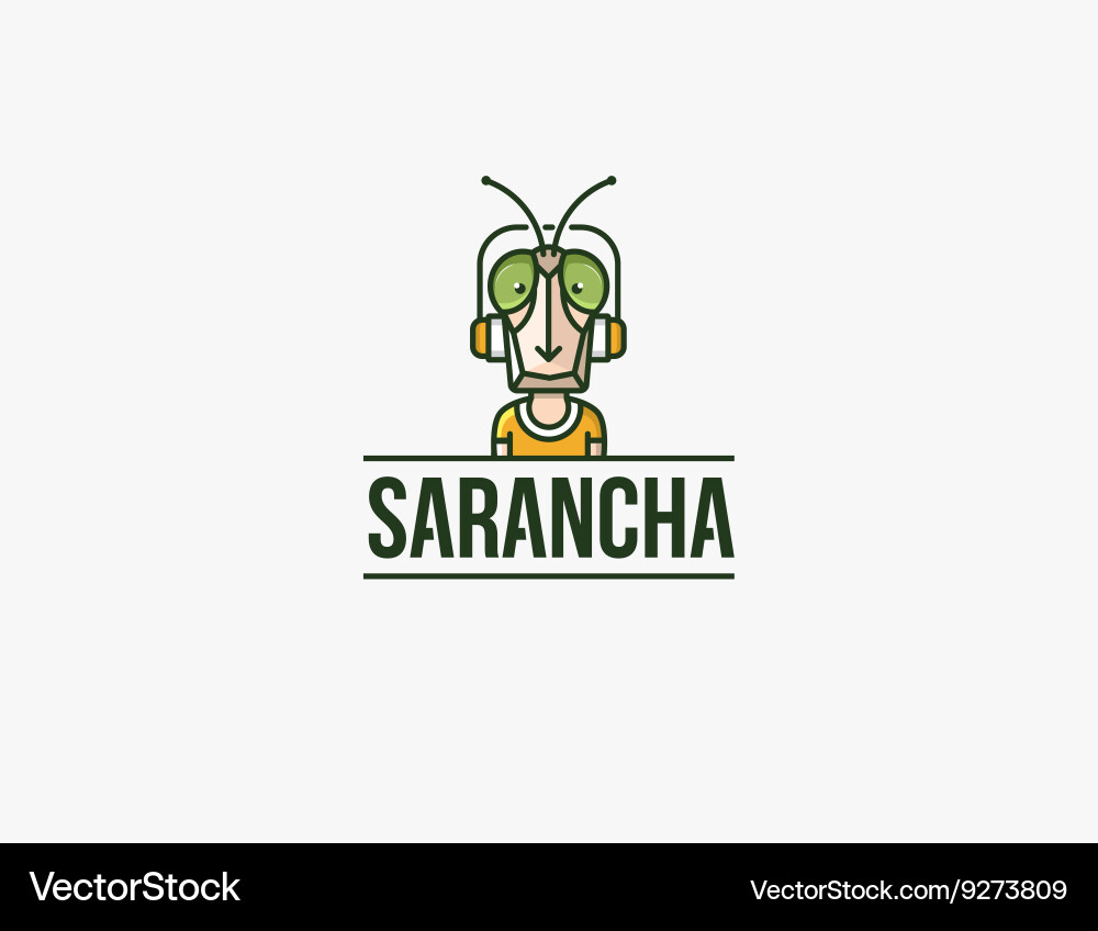 Insect mascot Royalty Free Vector Image - VectorStock