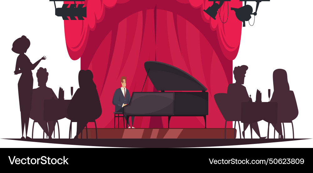 Live music Royalty Free Vector Image - VectorStock