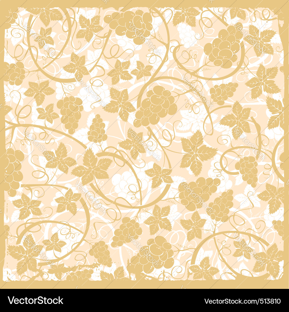 Vine background Royalty Free Vector Image - VectorStock