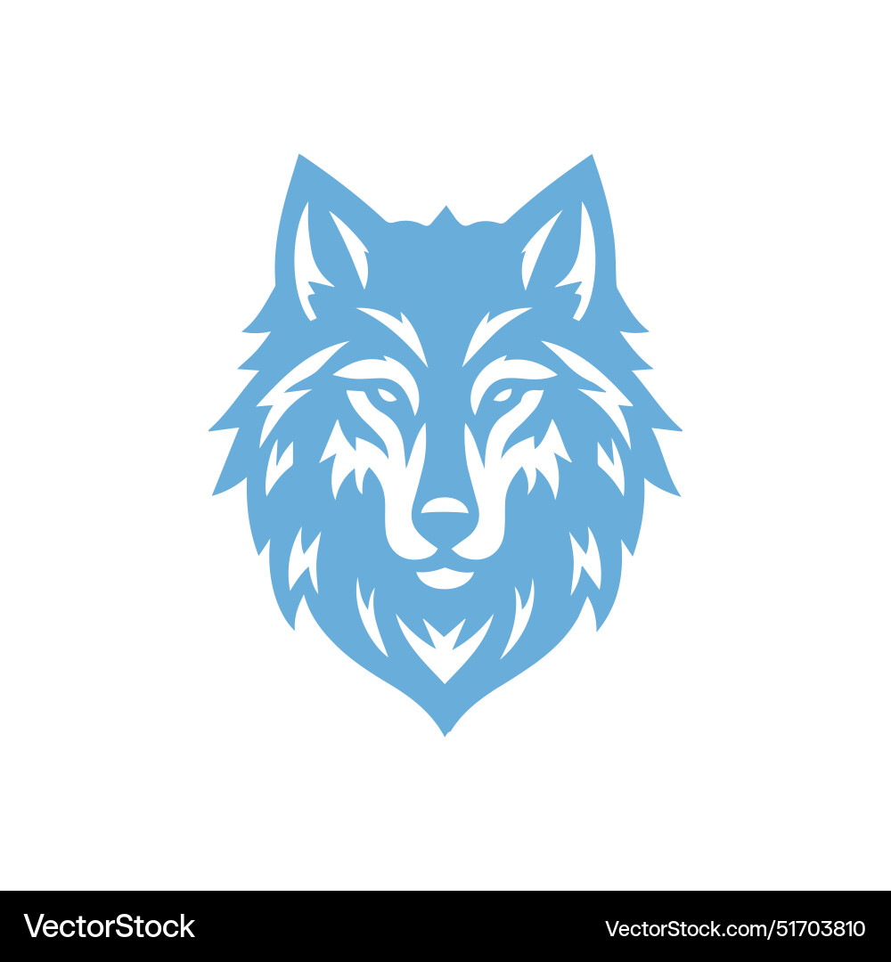 Wolf logo Royalty Free Vector Image - VectorStock