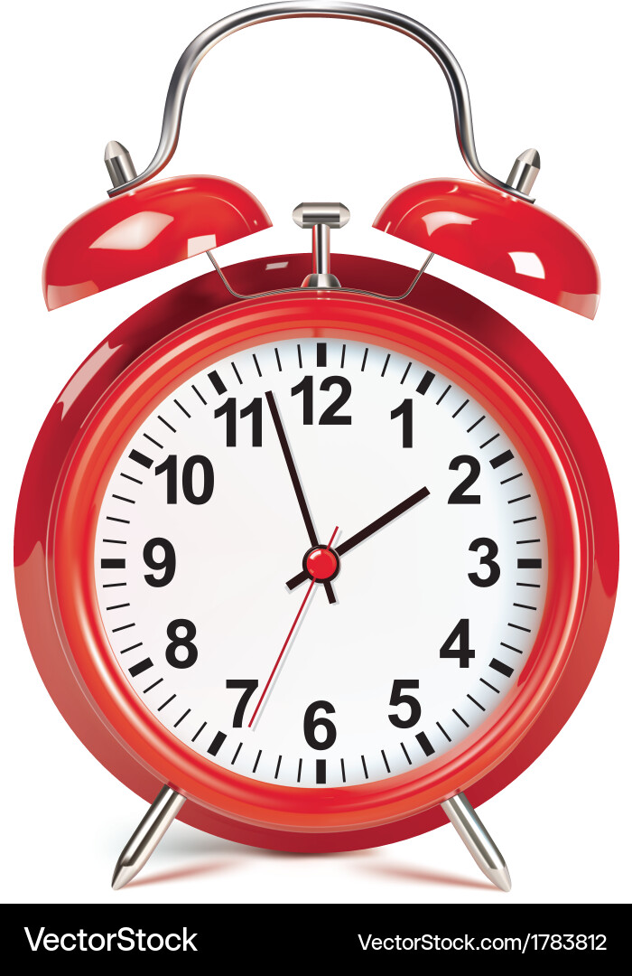 Alarm clock Royalty Free Vector Image - VectorStock
