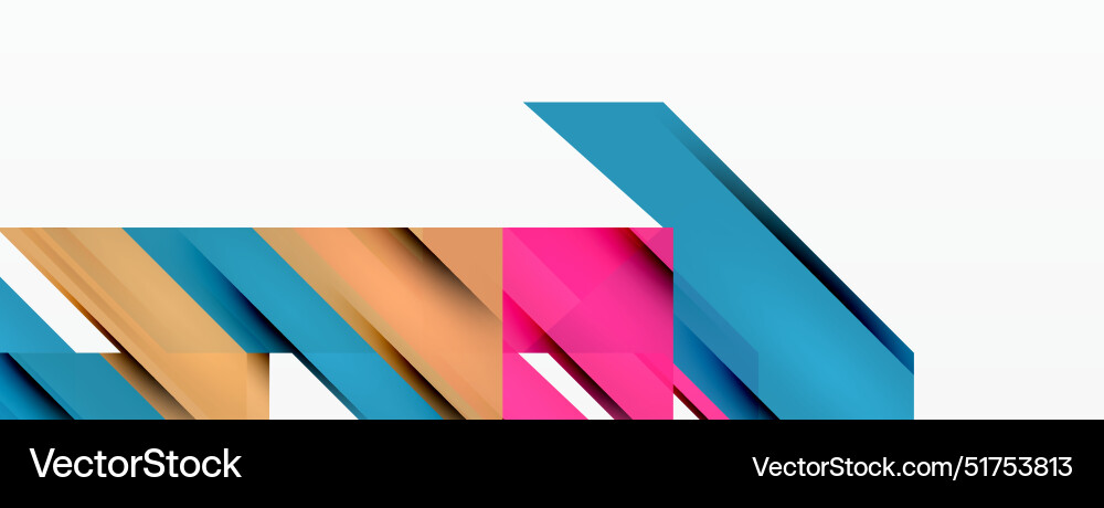 Speed and sport geometric background color lines Vector Image