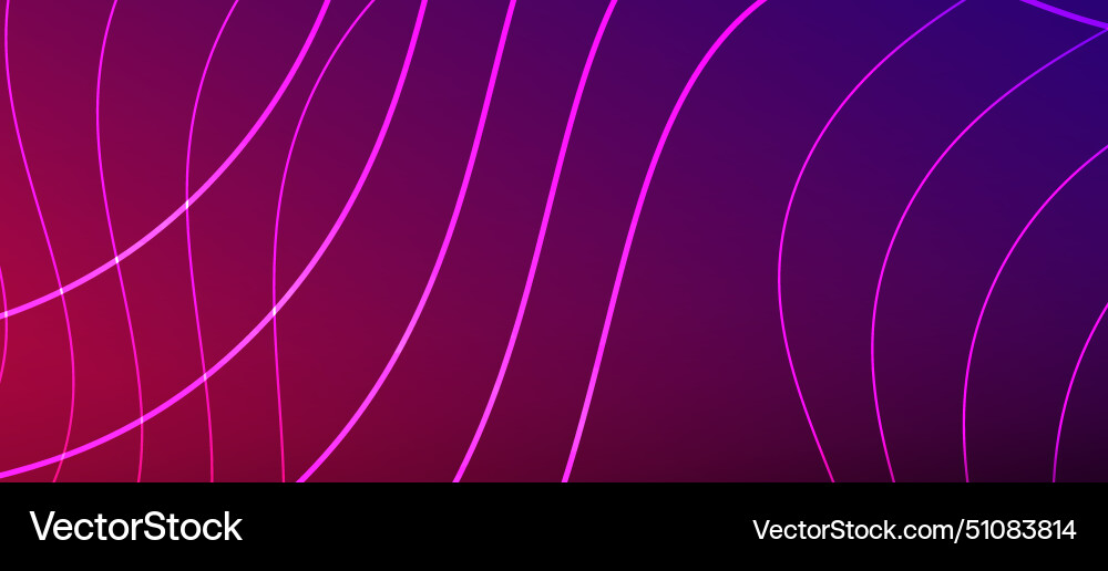 A purple and pink background with lines on it Vector Image