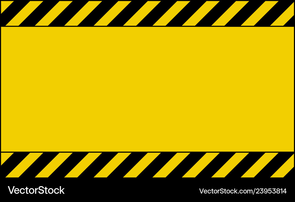 Caution Tape Background Royalty Free Vector Image