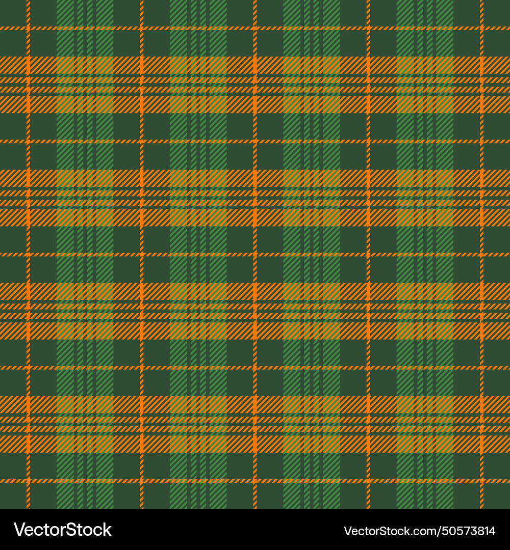 St patricks day tartan plaid scottish pattern Vector Image