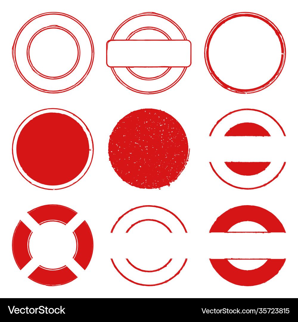 Stamps 00 Royalty Free Vector Image - VectorStock