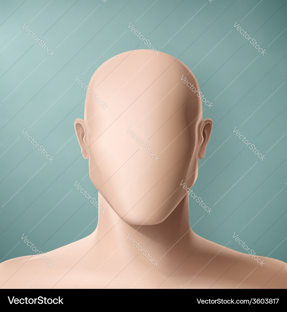 Faceless Royalty Free Vector Image - VectorStock