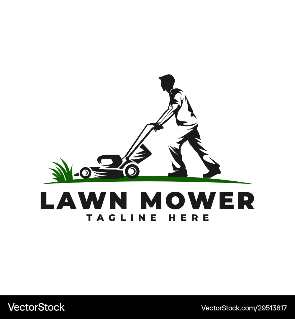 Lawn Mowing Silhouette Vector Images (over 1,000)