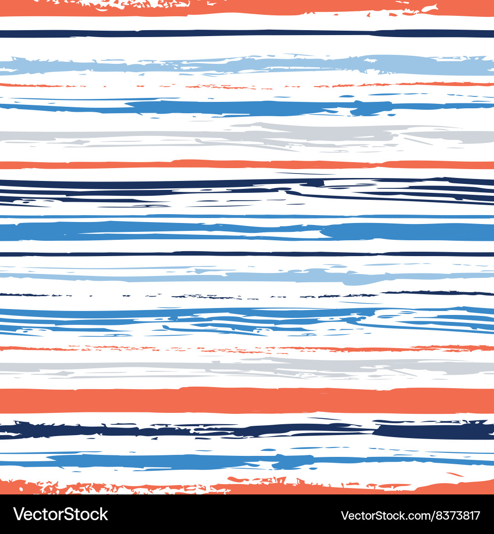 Watercolor Stripes Pattern Royalty Free Vector Image