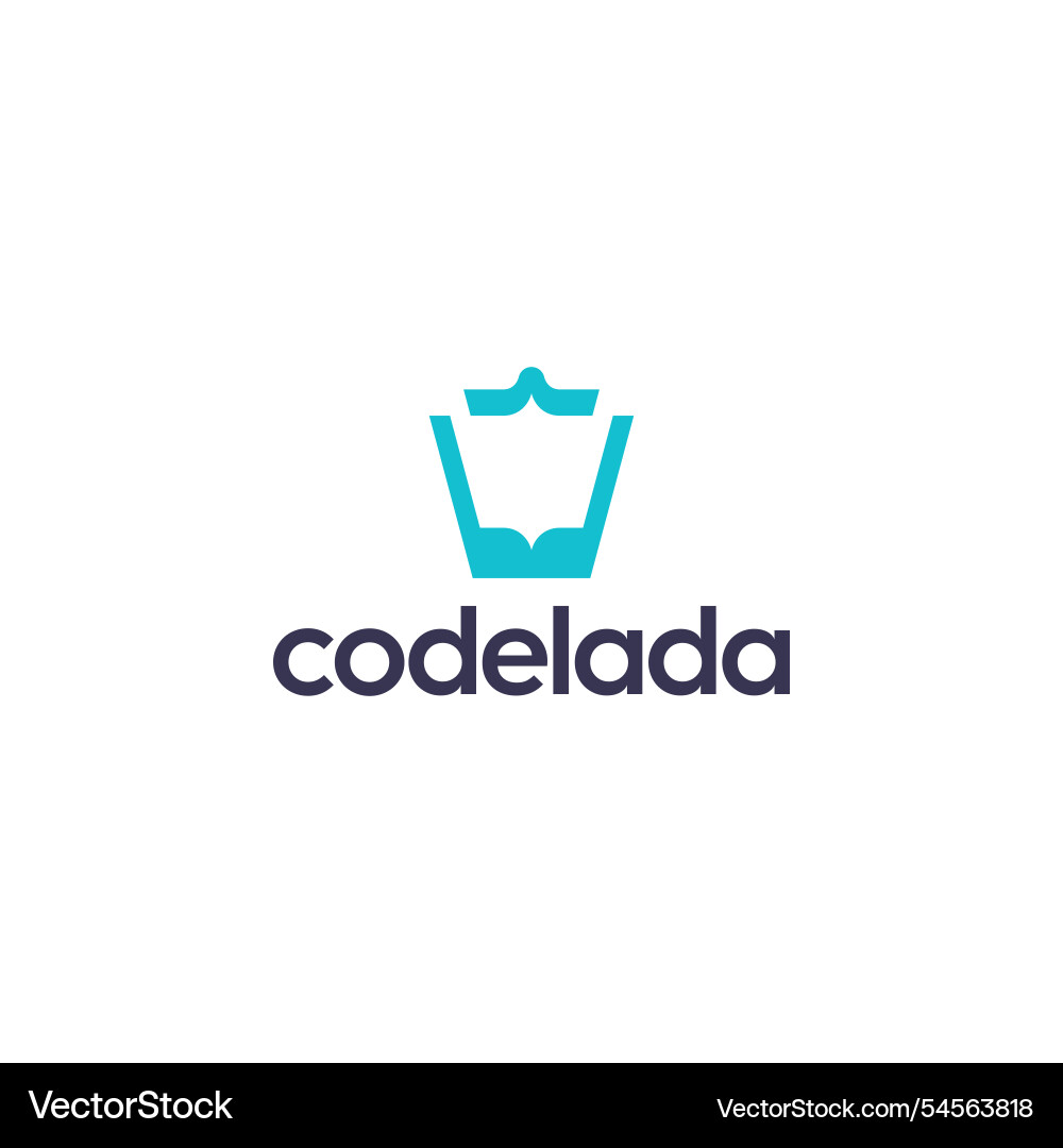 Code technology logo Royalty Free Vector Image