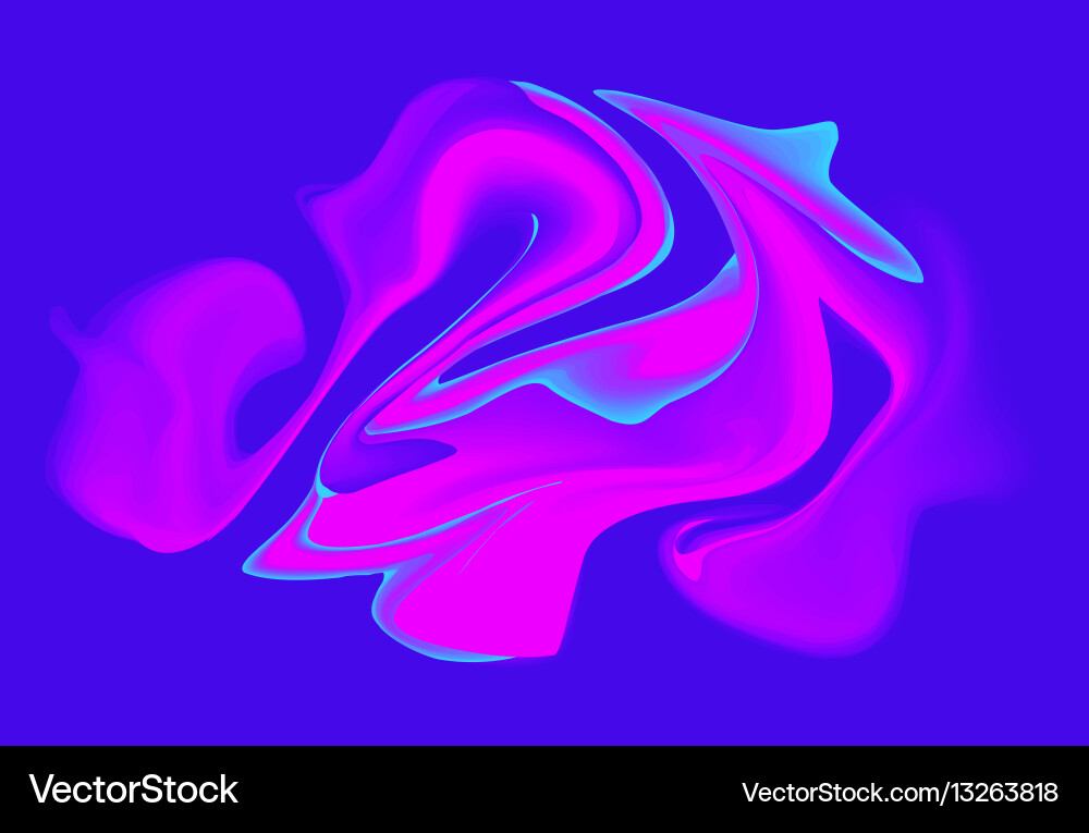 Pink Marble Ink Flow Royalty Free Vector Image
