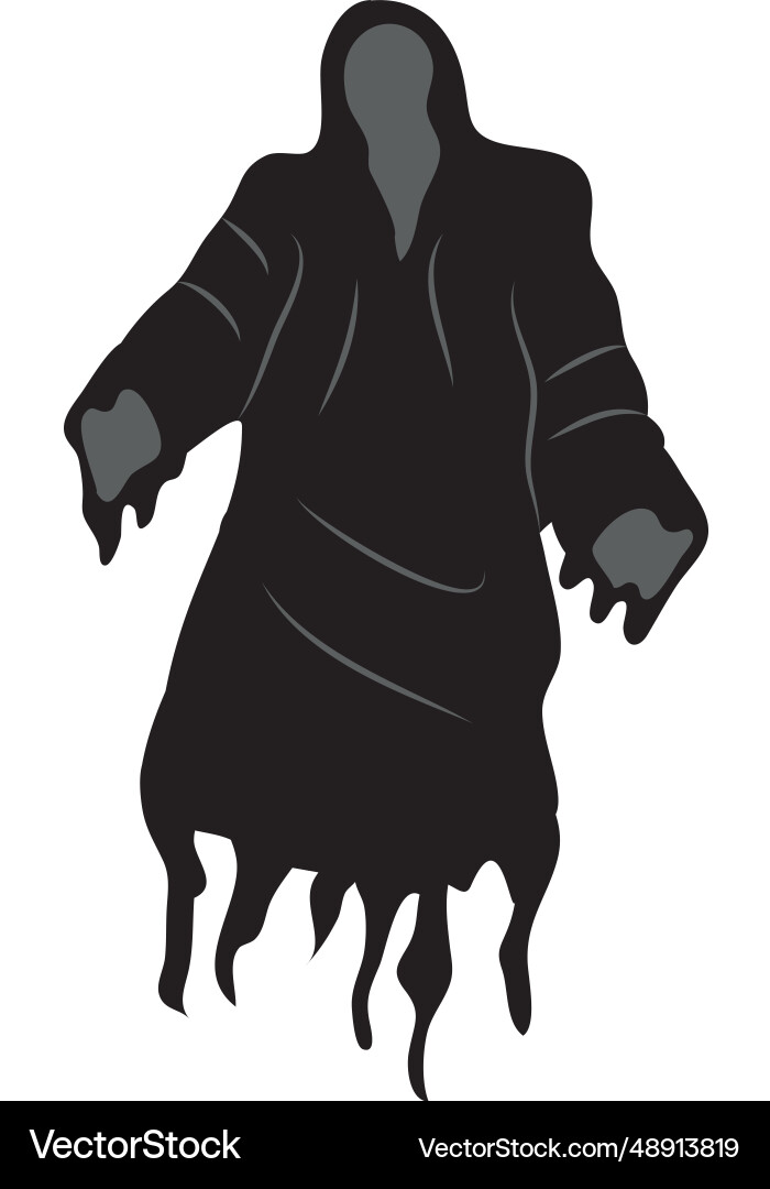 Ghost creature Royalty Free Vector Image - VectorStock