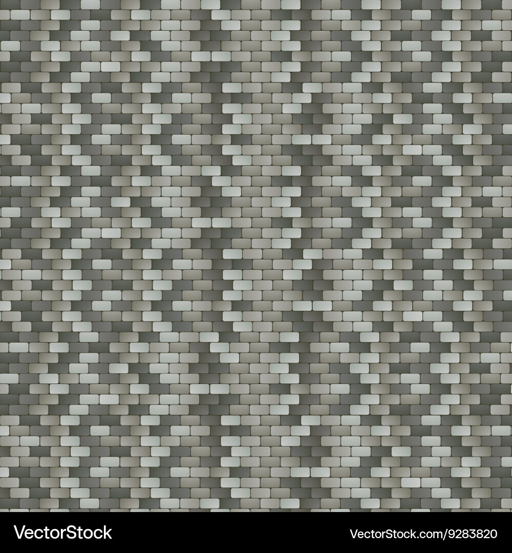 Grey Cobblestone Pavement Royalty Free Vector Image