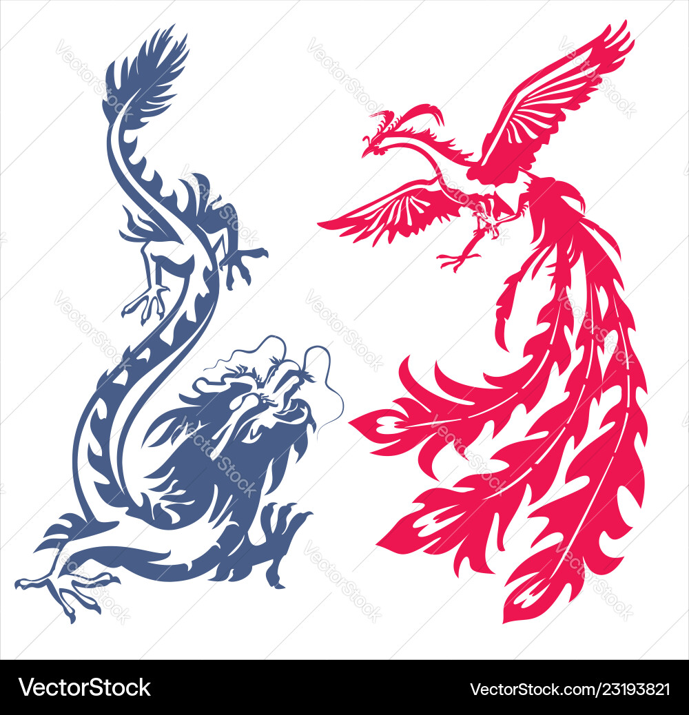 Phoenix And Dragon Chinese