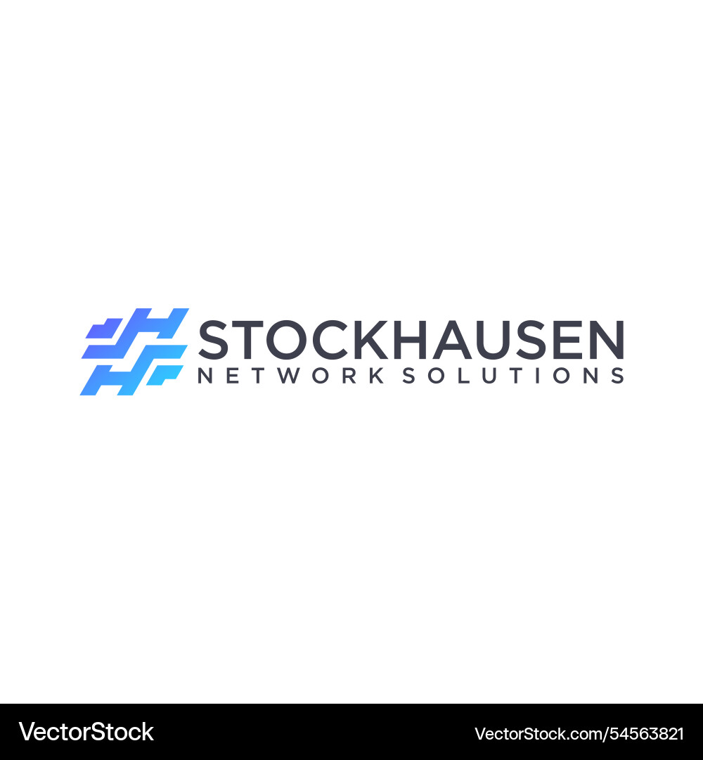 Letter s technology logo Royalty Free Vector Image