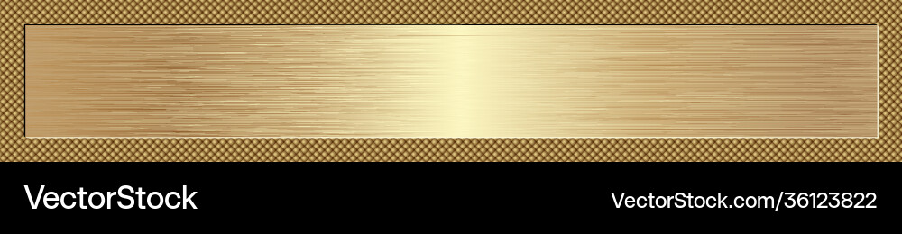 Long plaque Royalty Free Vector Image - VectorStock