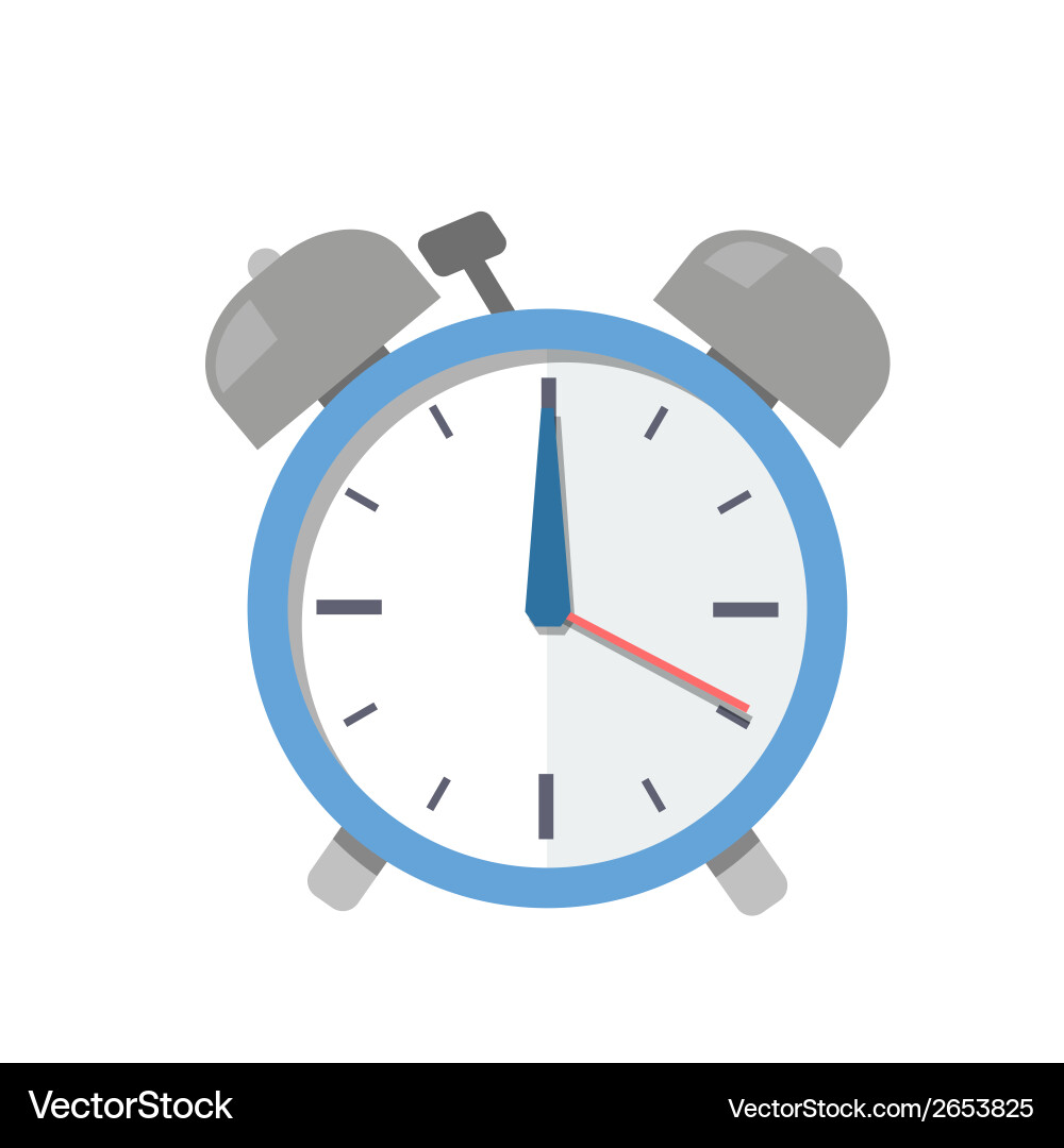 Alarm clock Royalty Free Vector Image - VectorStock