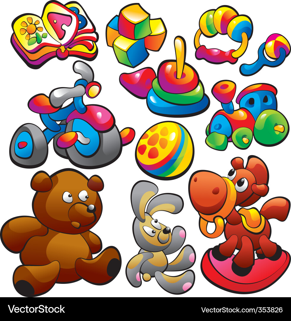 Toy Royalty Free Vector Image - VectorStock