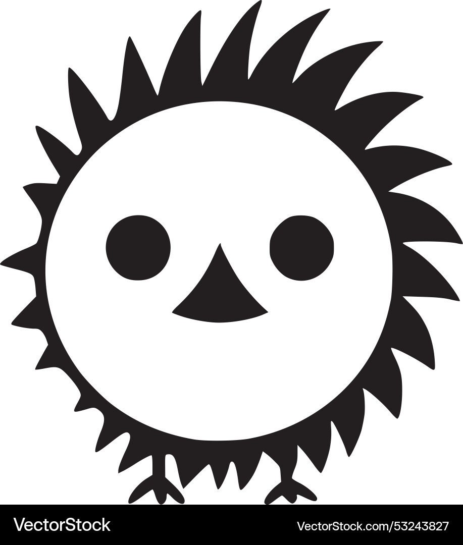 Bird - minimalist and simple silhouette Royalty Free Vector