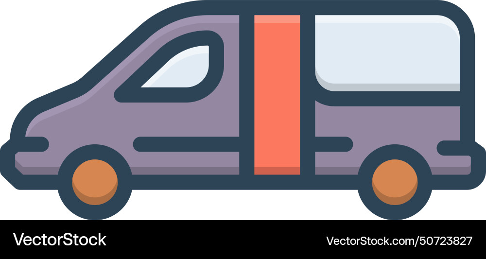 Van Royalty Free Vector Image - VectorStock