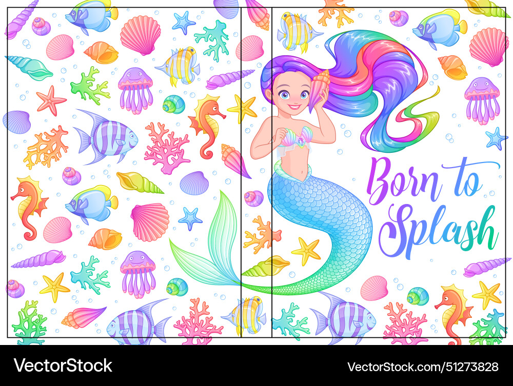 Cute Template for Notebook Cover Girls Vector Images (over 100)