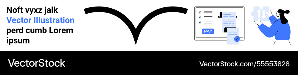 Digital survey completion with data submission Vector Image