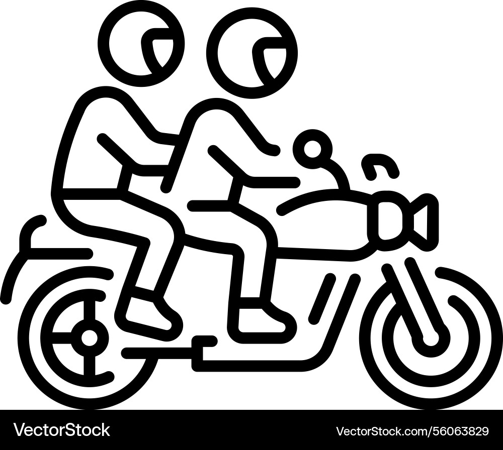 Motorcycle ride Royalty Free Vector Image - VectorStock