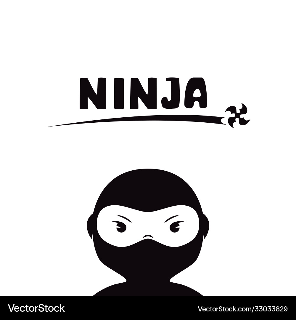 Ninja Royalty Free Vector Image - VectorStock