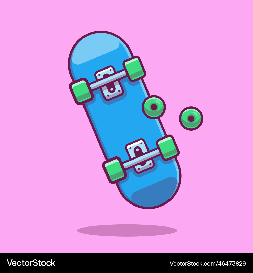 Skateboard cartoon Royalty Free Vector Image - VectorStock