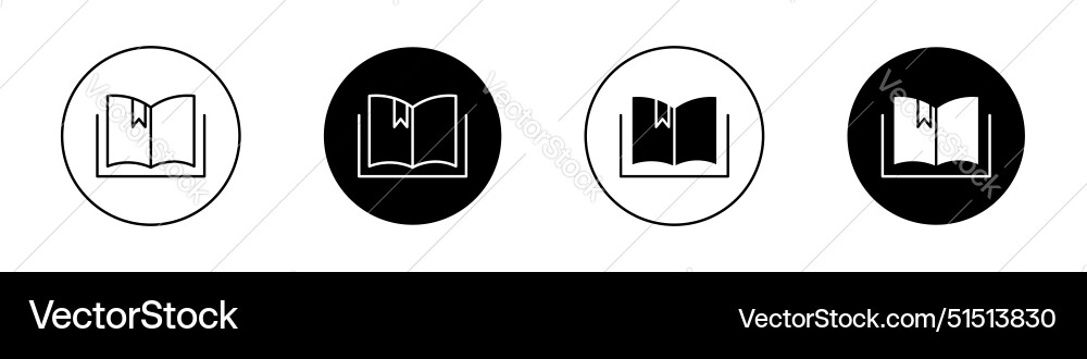 Book bookmark icon Royalty Free Vector Image - VectorStock
