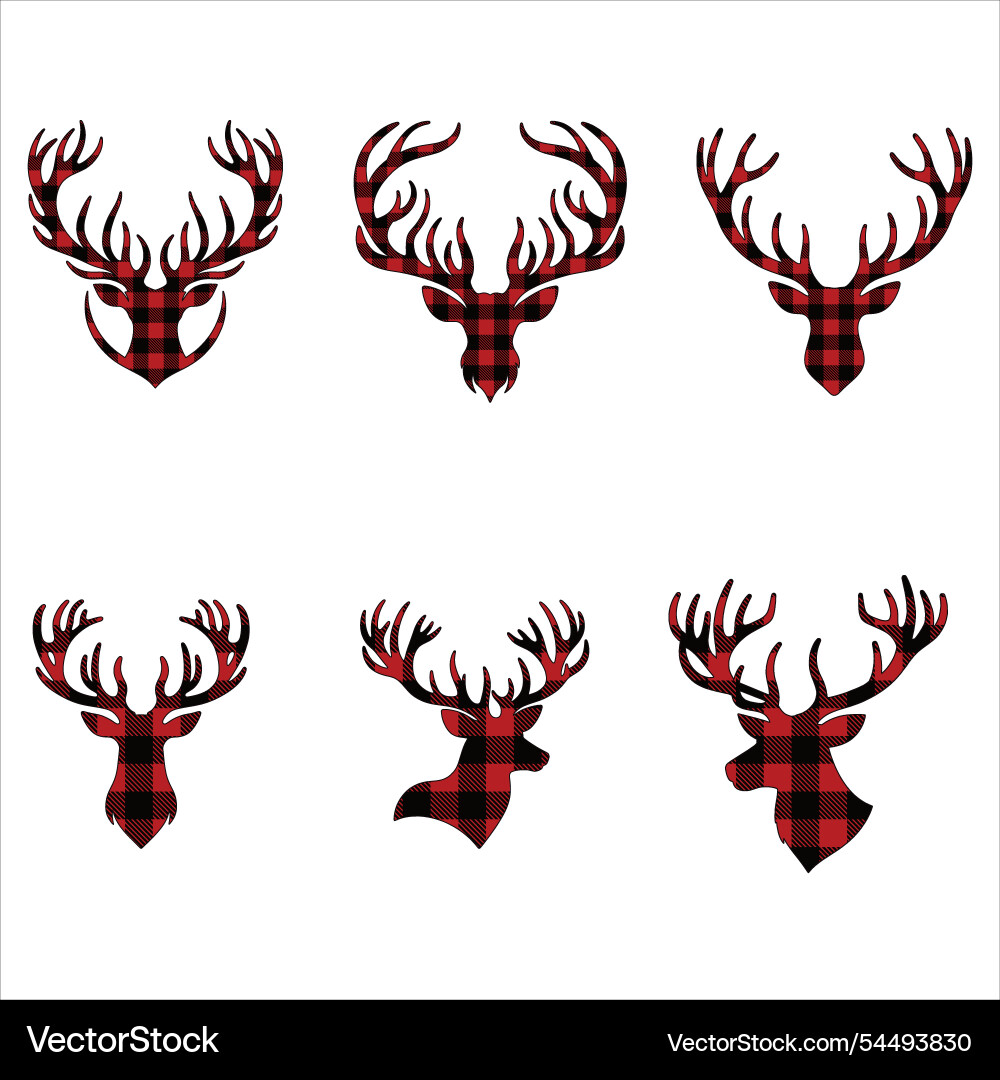 Deer svg Royalty Free Vector Image - VectorStock