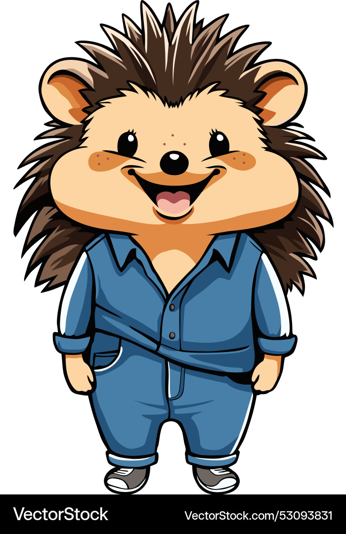 Hedgehog Royalty Free Vector Image - VectorStock