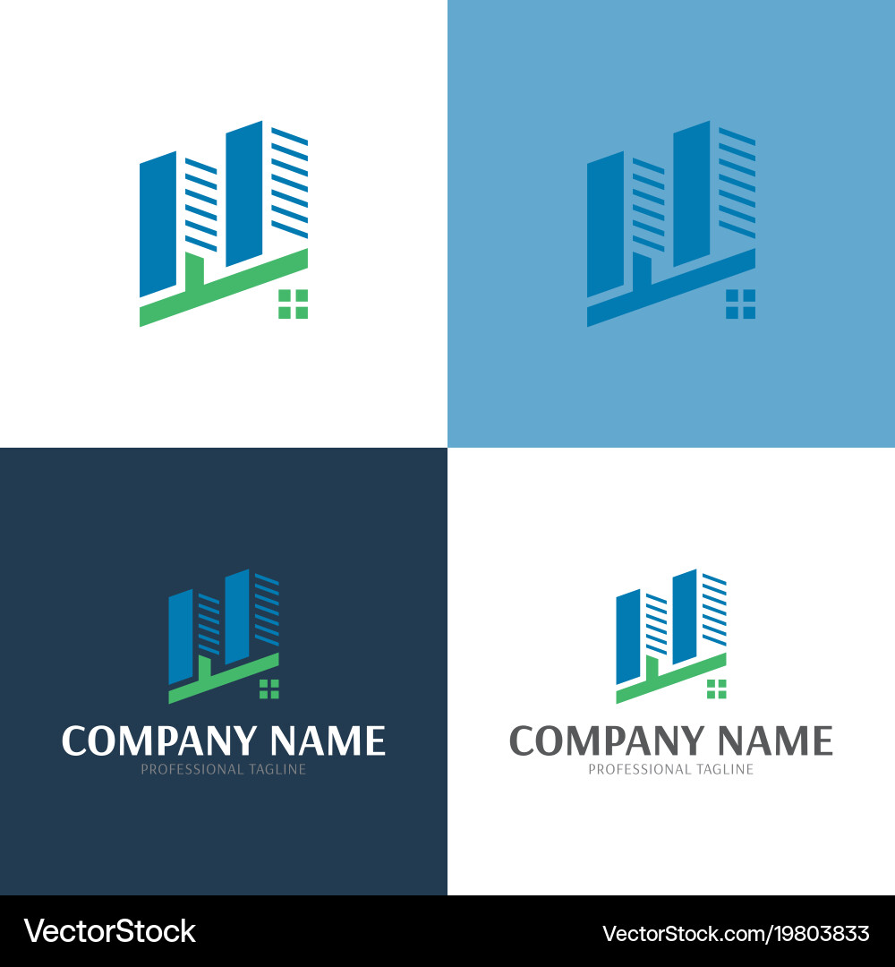 City logo and icon Royalty Free Vector Image - VectorStock