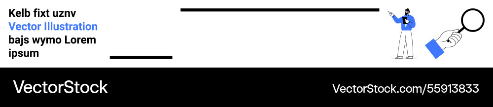 Professional presenting data insights Royalty Free Vector