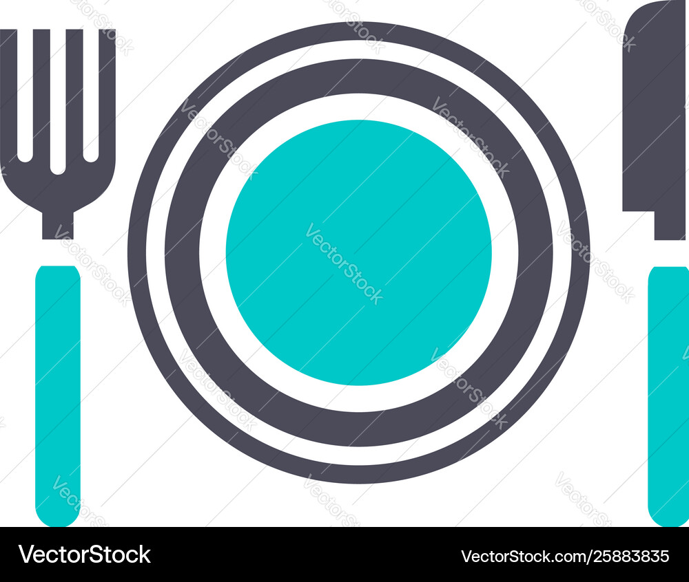 New gray turquoise icon on a white background Vector Image