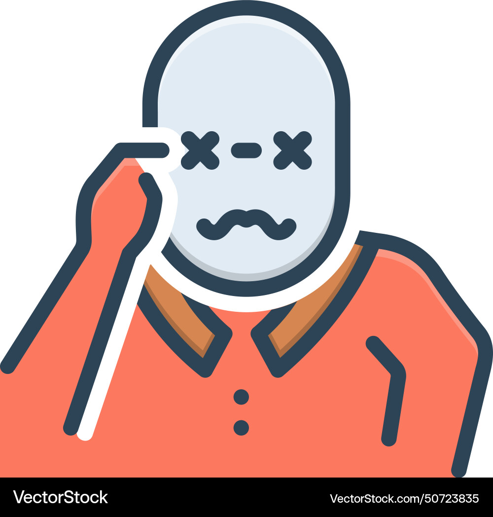 Vision loss Royalty Free Vector Image - VectorStock