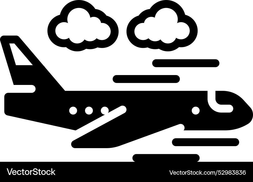 Plane Royalty Free Vector Image - VectorStock