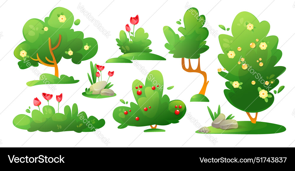Summer or spring landscape creation nature element