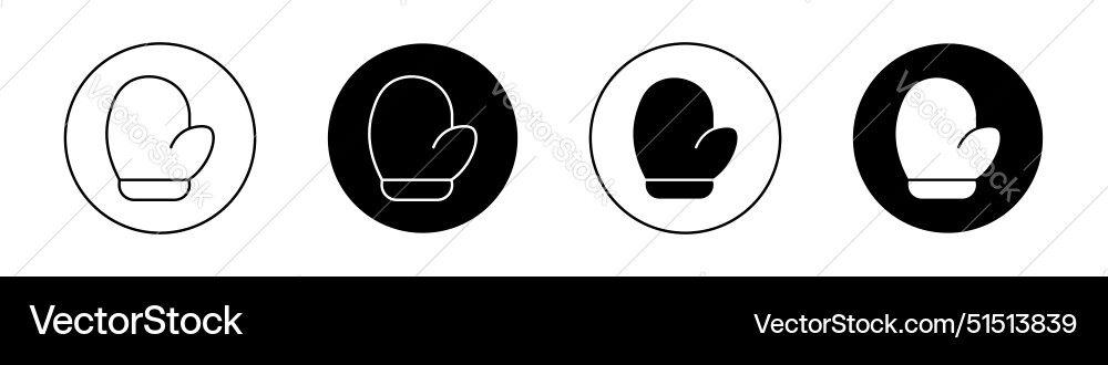 Boxhandschuh Icon Lizenzfreies Vektorbild - VectorStock