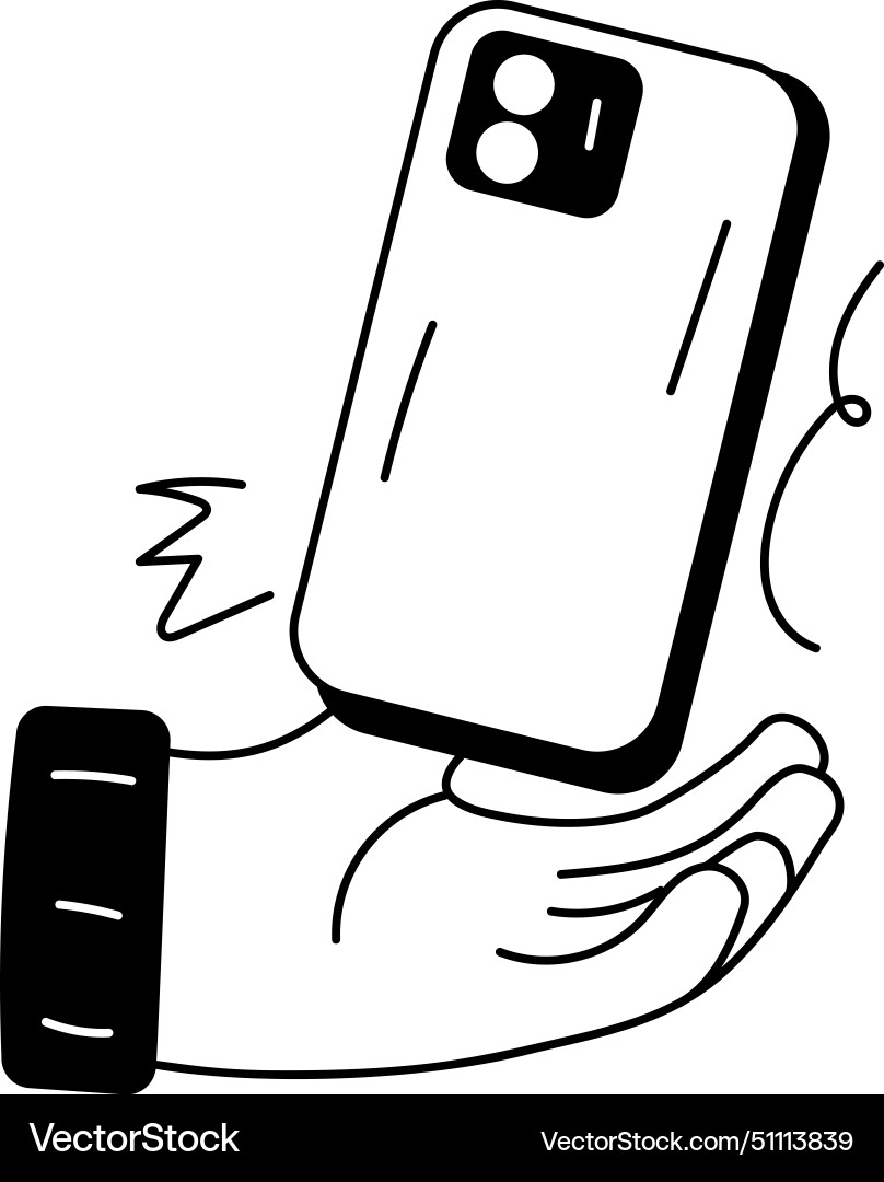 Smartphone Royalty Free Vector Image - VectorStock