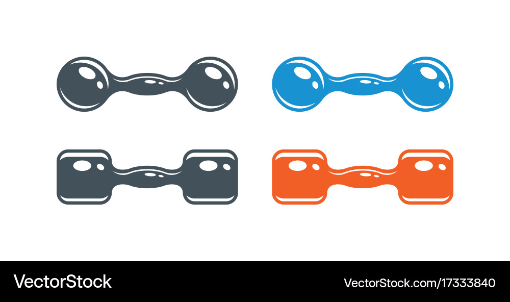 Dumbbell Royalty Free Vector Image - VectorStock