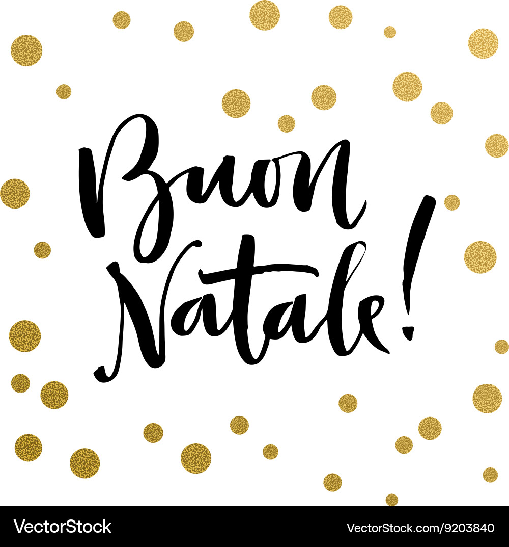 Italian calligraphy print Royalty Free Vector Image