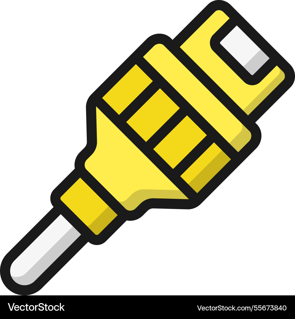 Rj45 icon design Royalty Free Vector Image - VectorStock
